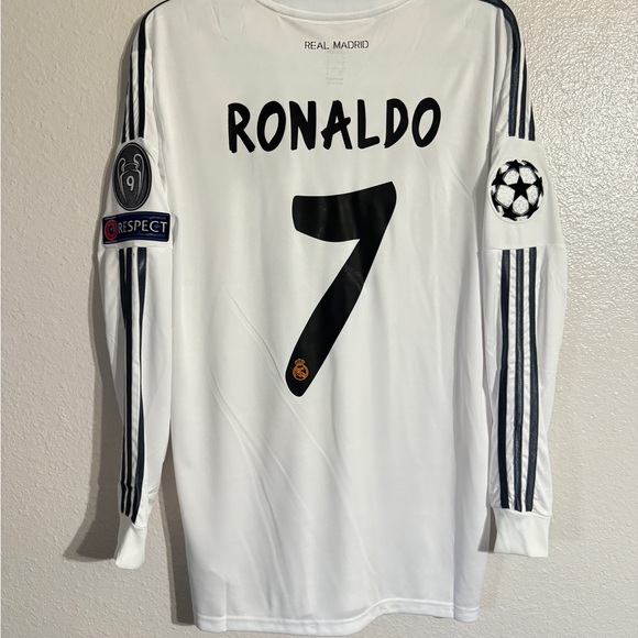 adidas | Shirts | Real Madrid 24 Ronaldo Ucl Final Jersey | Poshmark